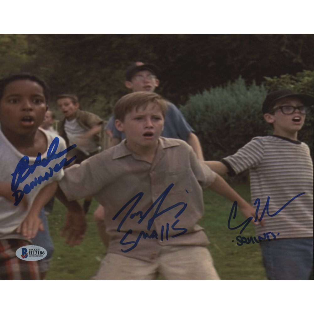 Brandon Adams, Tom Guiry & Chauncey Leopardi Signed "The Sandlot" 8x10 ...