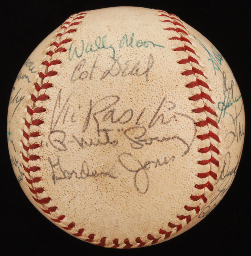 1954 St. Louis Cardinals ONL Baseball Team Signed by (25) with Stan ...