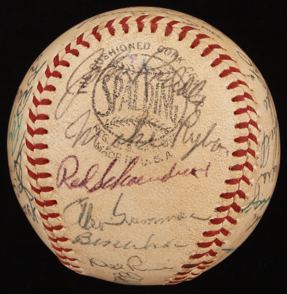 1954 St. Louis Cardinals ONL Baseball Team Signed by (25) with Stan ...