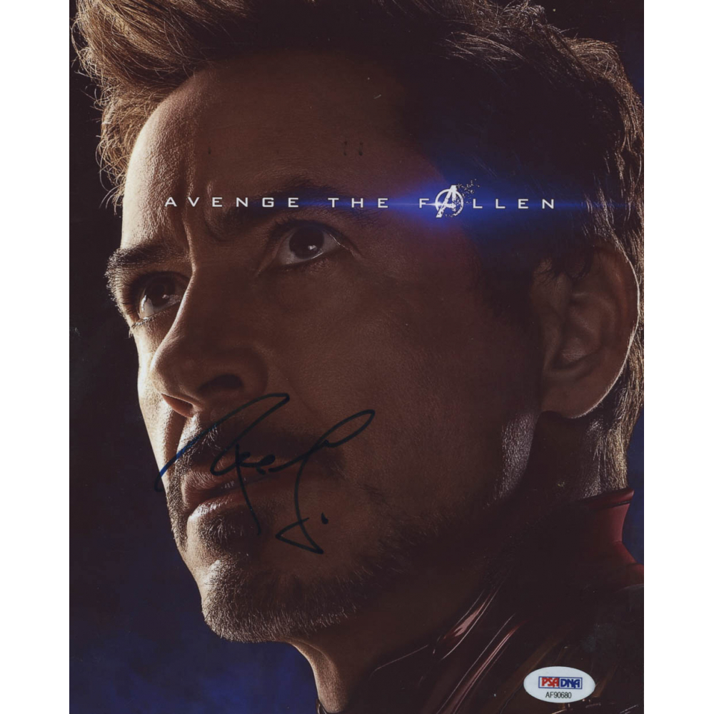 Robert Downey Jr. Signed "Avengers: End Game" 8x10 Photo (PSA COA ...