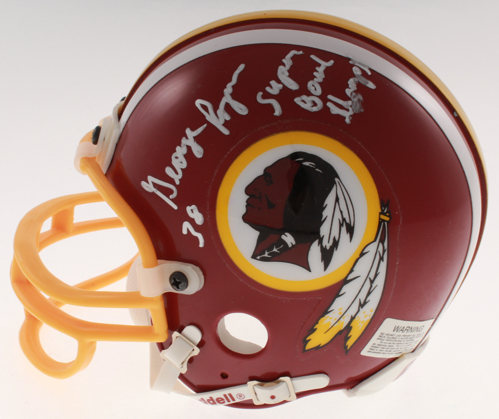 Doug Williams & George Rogers Signed Washington Redskins Mini Helmet ...