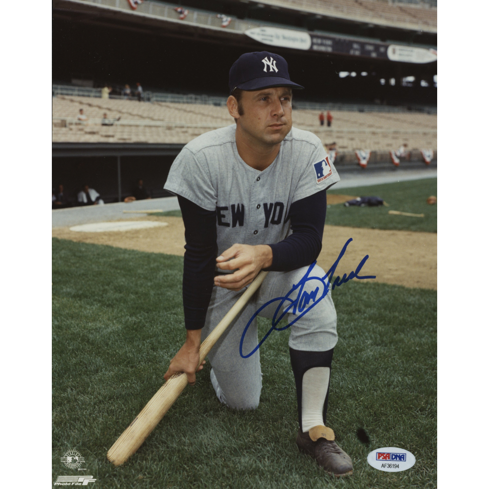 Tom Tresh Signed New York Yankees 8x10 Photo (PSA COA) | Pristine Auction