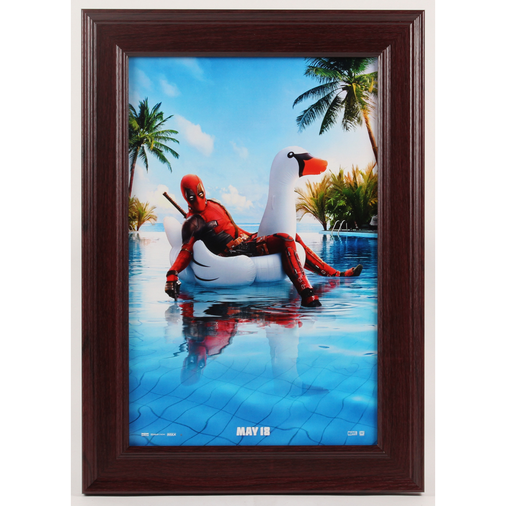 "Deadpool" 14.5x20.5 Custom Framed Movie Poster Display | Pristine Auction