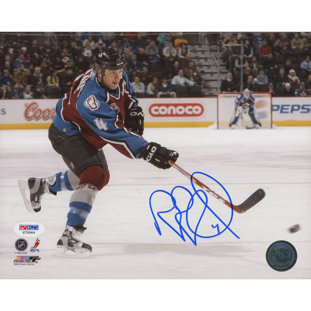 Rob Blake Signed Colorado Avalanche 8x10 Photo (PSA COA) | Pristine Auction