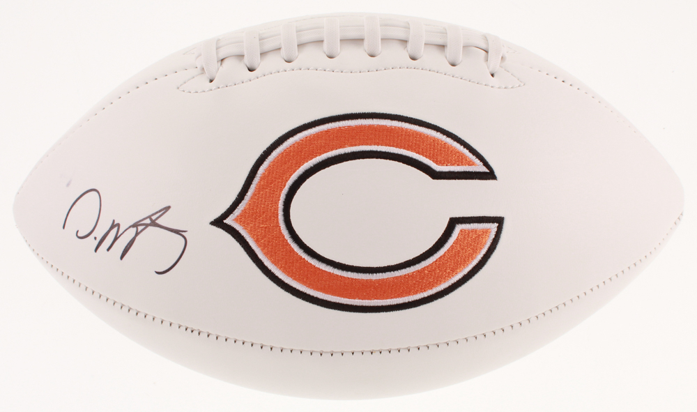 David Montgomery Signed Bears Logo Football (JSA COA) | Pristine Auction