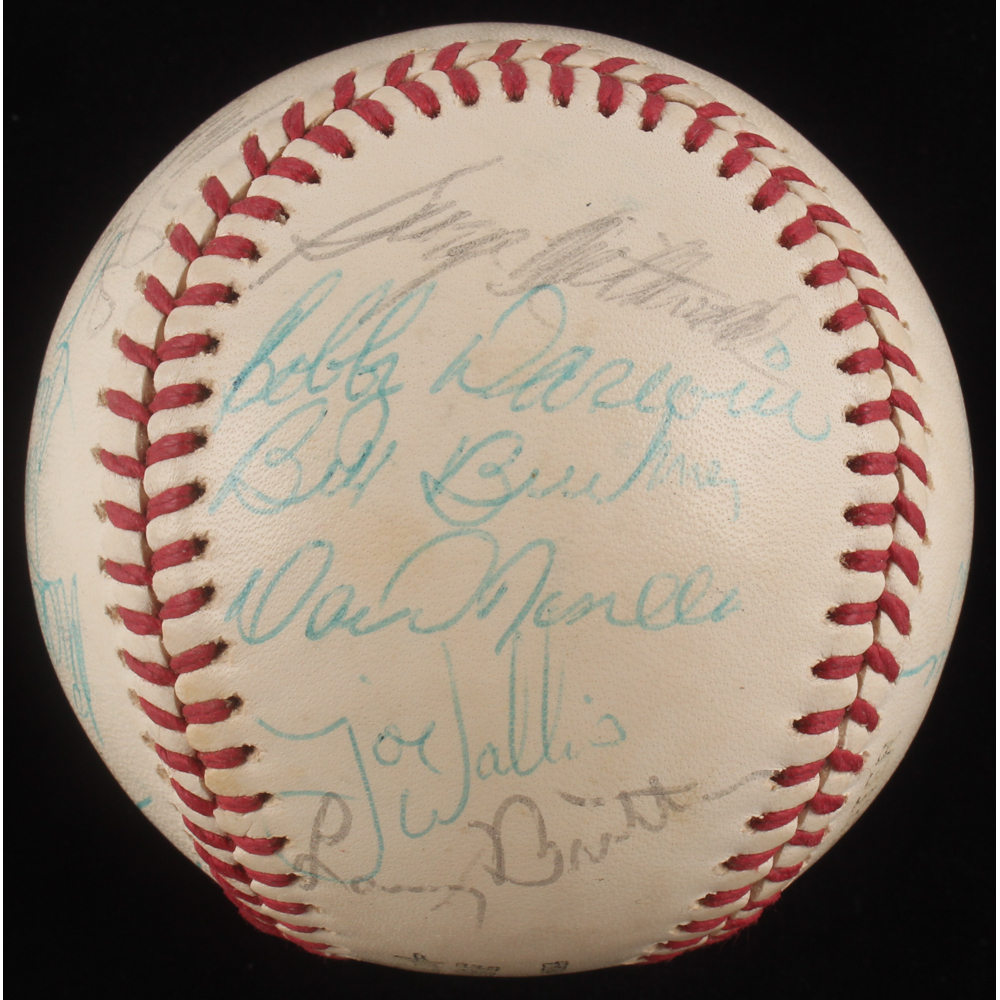 1977 Chicago Cubs ONL Team-Signed by (22) with Herman Franks, Bruce ...