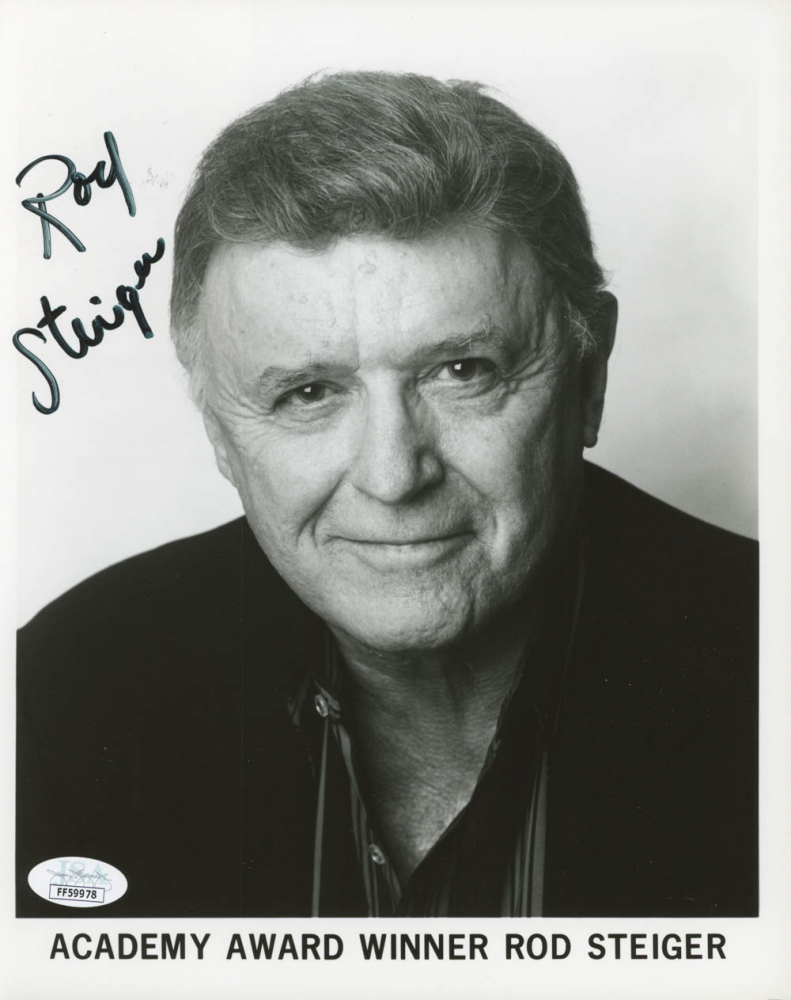 Rod Steiger Signed 8x10 Photo (JSA COA) | Pristine Auction