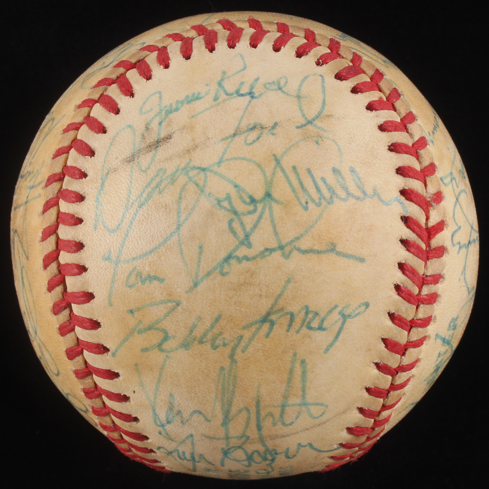 1979 California Angels OAL Baseball team-Signed by (31) with Nolan Ryan ...