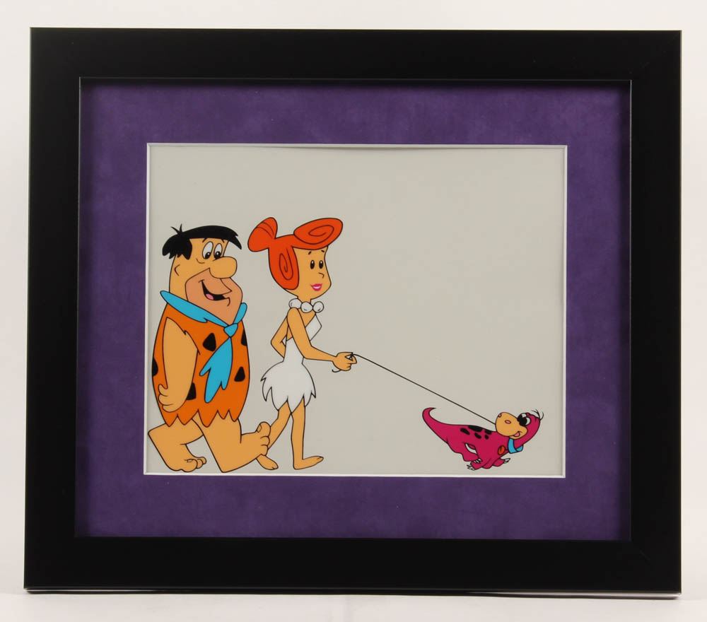 The Flintstones 13x15 Custom Framed Serigraph Display | Pristine Auction