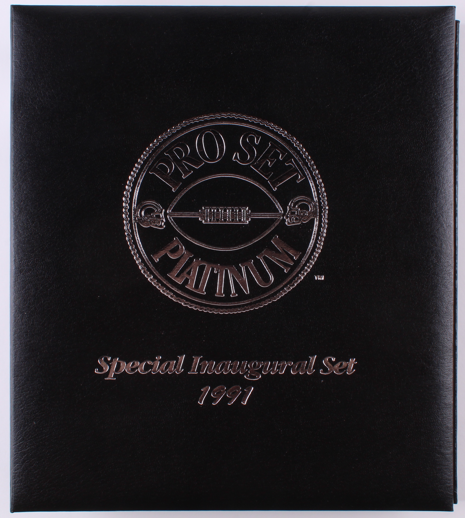 1991 Pro Set Platinum Near Complete Set of (306/317) Football Cards ...