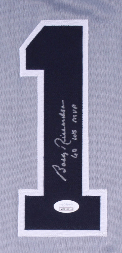 Bobby Richardson Signed Jersey Inscribed "60 WS MVP" (JSA COA ...