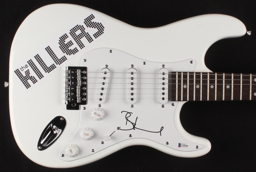 Brandon Flowers Signed Killers 38.5" Electric Guitar (Beckett COA ...