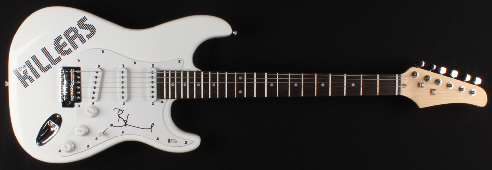 Brandon Flowers Signed Killers 38.5" Electric Guitar (Beckett COA ...