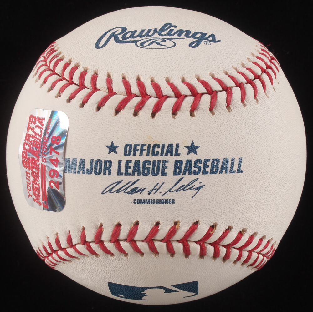Lars Anderson Signed OML Baseball Inscribed "2009 AA All Stars" (Your ...