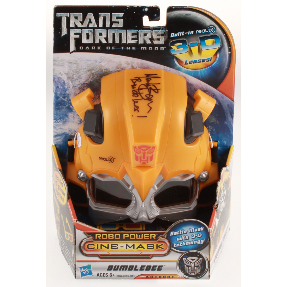 Mark Ryan Signed "Transformers: Dark of the Moon" Bumblebee Mask ...