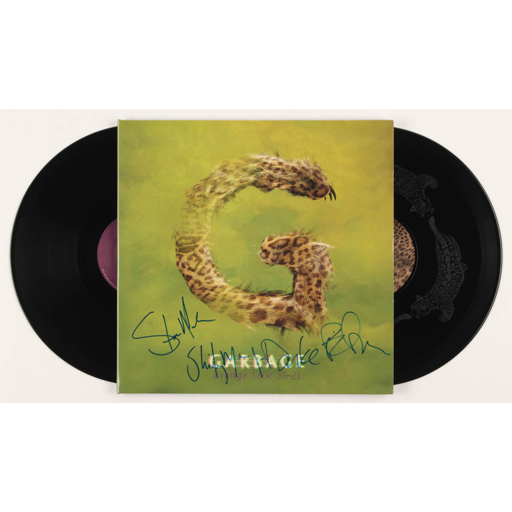 Shirley Manson, Steve Marker, & Duke Erikson Signed Garbage "Strange ...