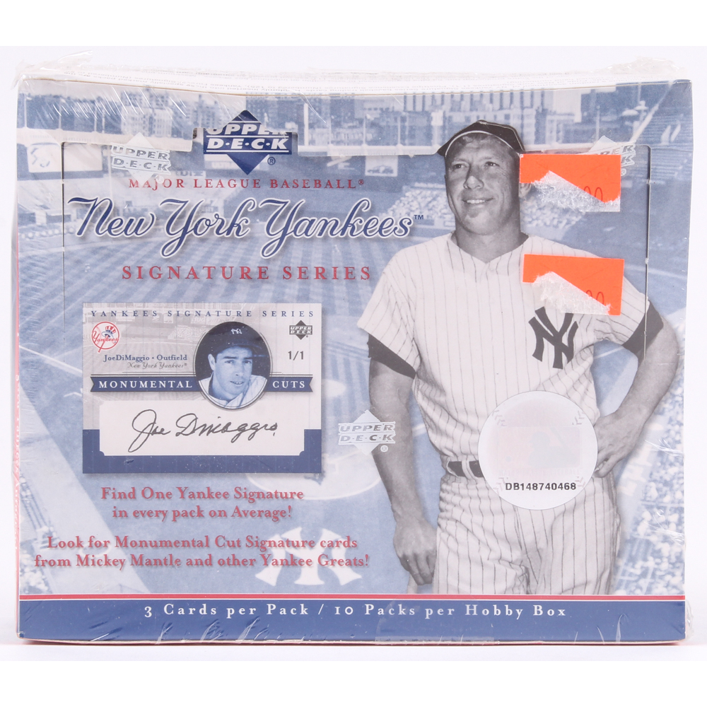 2003 Upper Deck New York Yankees Pride of New York Signature Series ...