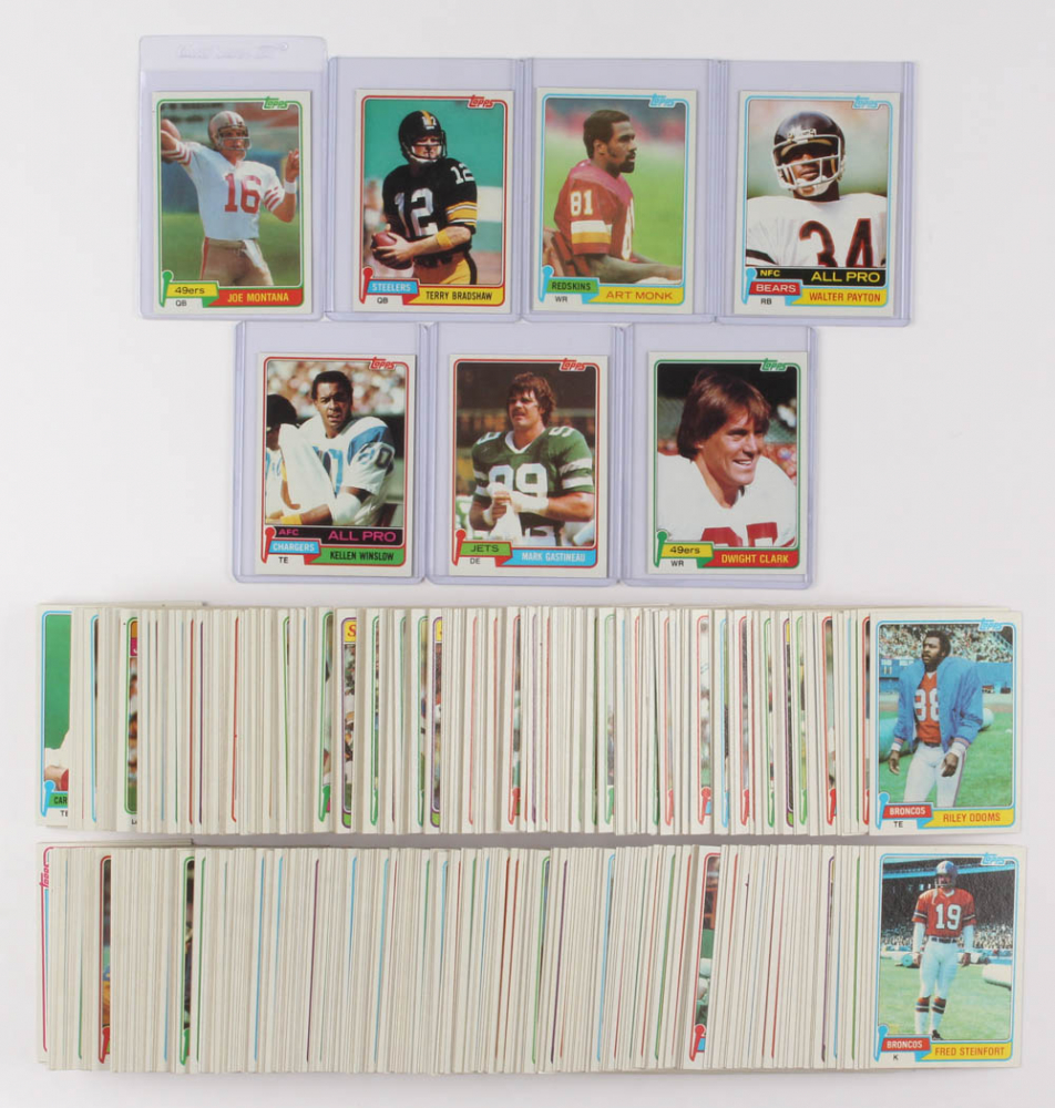 1981 Topps Complete Set of (528) Football Cards with #342 Mark ...