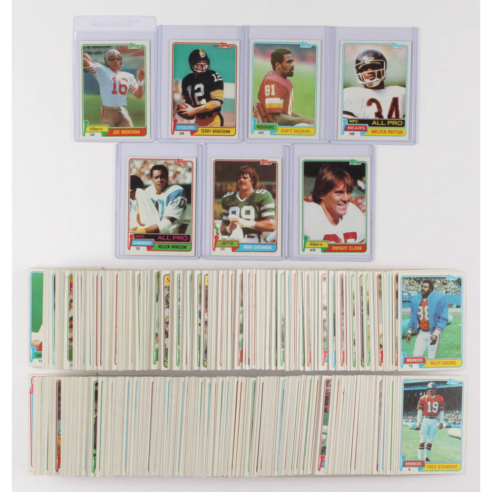 1981 Topps Complete Set of (528) Football Cards with #342 Mark ...
