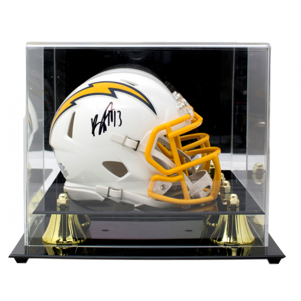 Keenan Allen Signed Los Angeles Chargers Mini Color Rush Speed Helmet ...