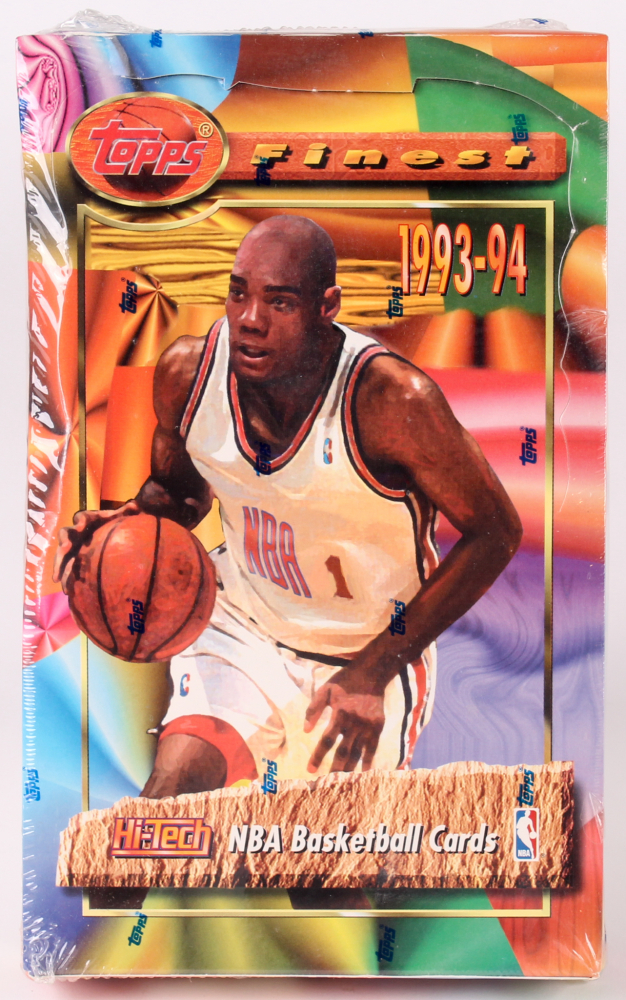 1993-94 Topps Finest Basketball Unopened Box with (24) Packs | Pristine ...