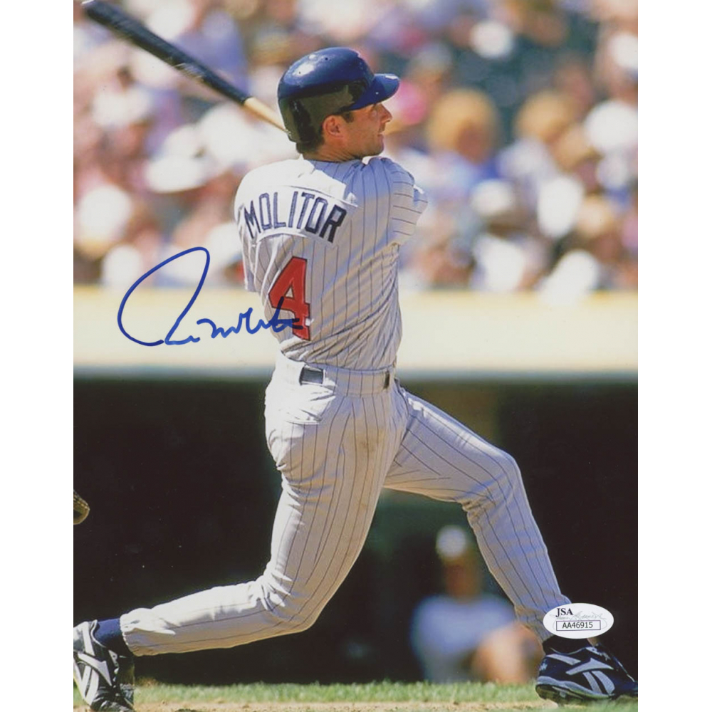 Paul Molitor Signed Minnesota Twins 8x10 Photo (JSA COA) | Pristine Auction