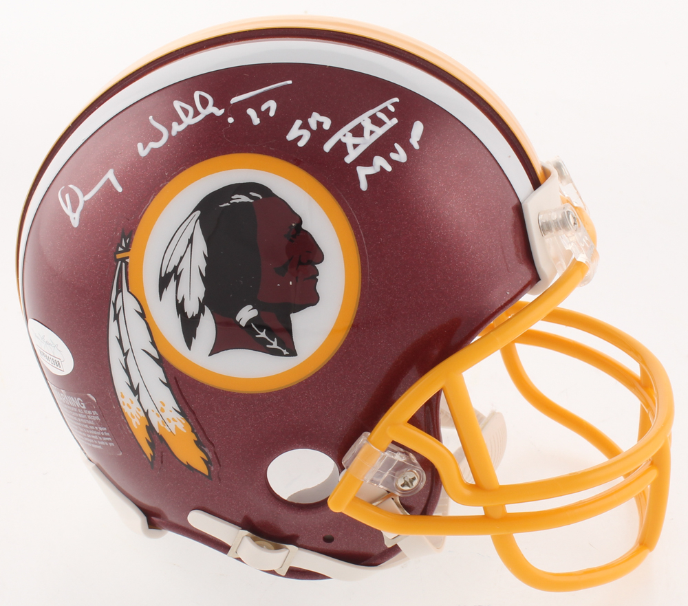 Doug Williams Signed Washington Redskins Mini Helmet Inscribed "SB XXII ...