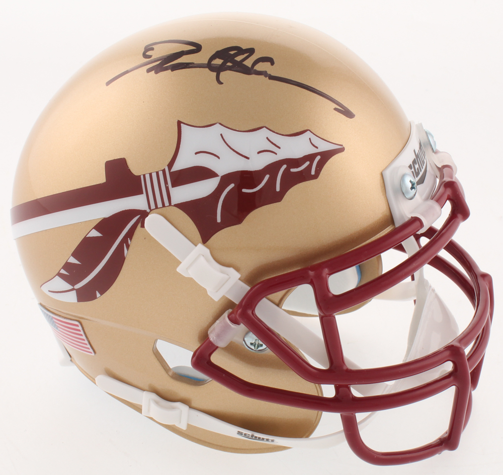 Deion Sanders Signed Florida State Seminoles Mini Helmet (JSA COA ...