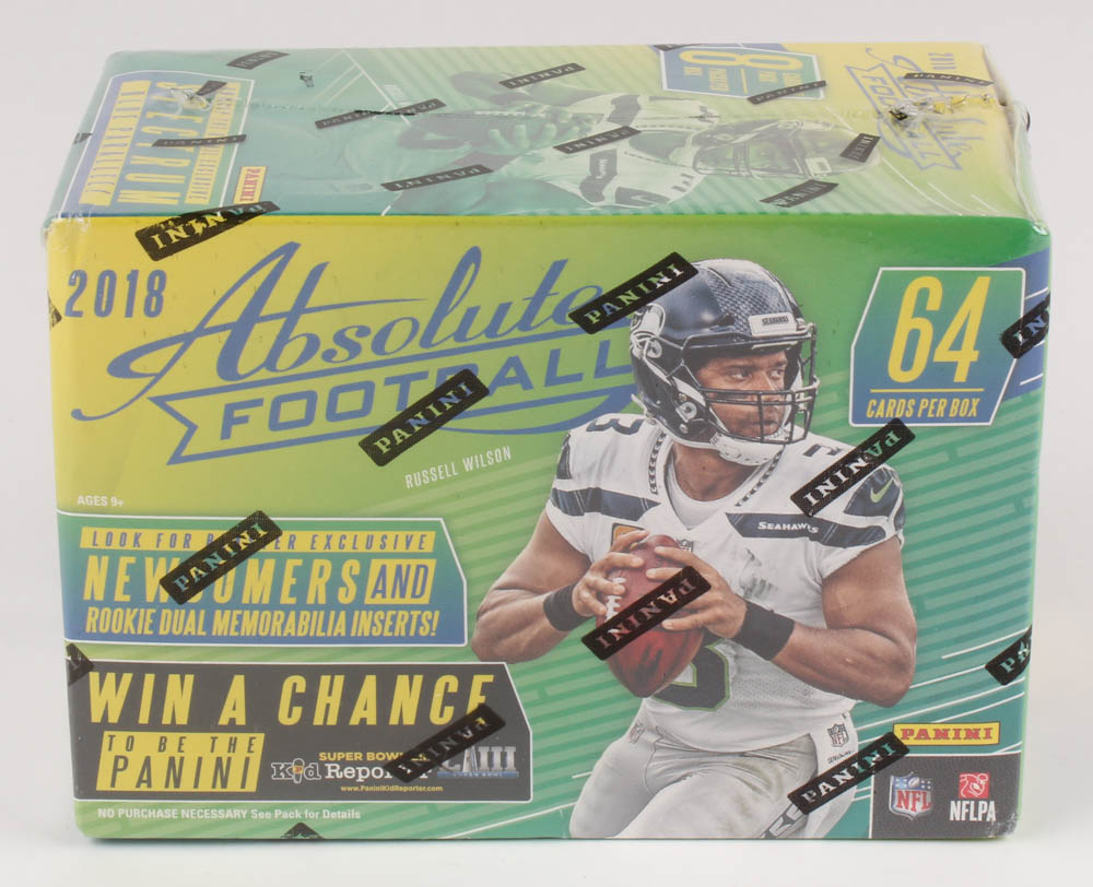 2018 Panini Absolute Football Hobby Box With (64) Cards | Pristine Auction