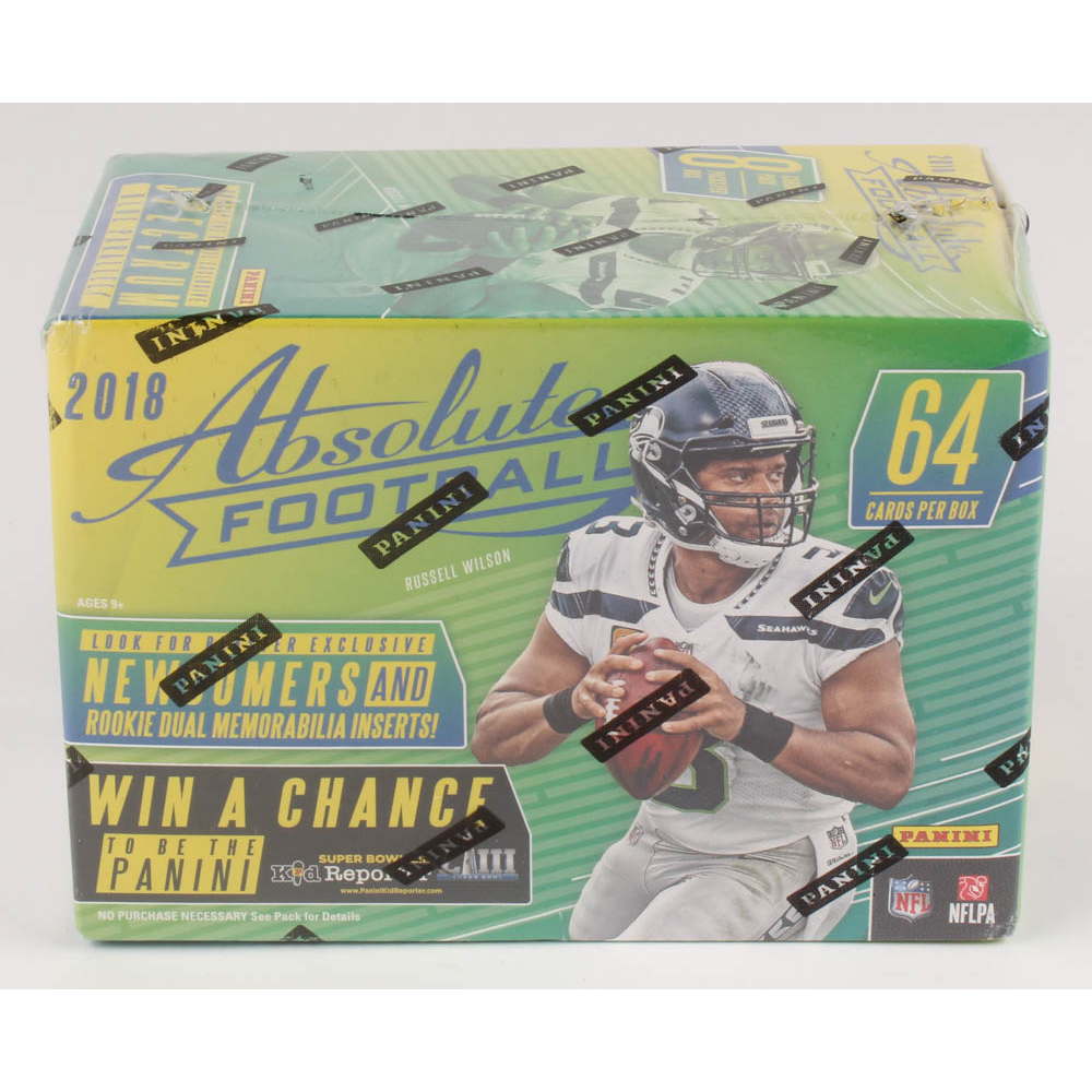 2018 Panini Absolute Football Hobby Box With (64) Cards | Pristine Auction