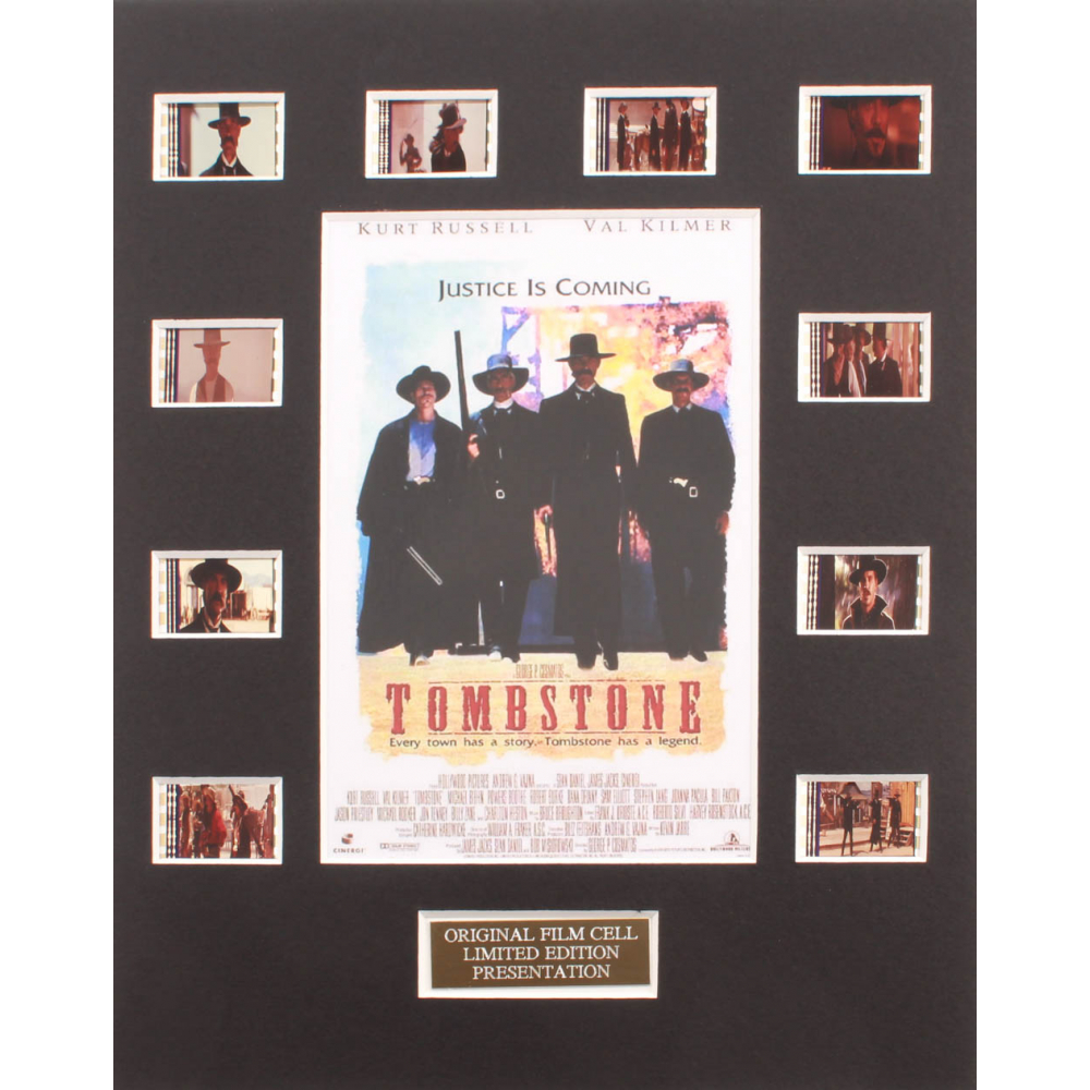 "Tombstone" LE 8x10 Custom Matted Original Film / Movie Cell Display ...