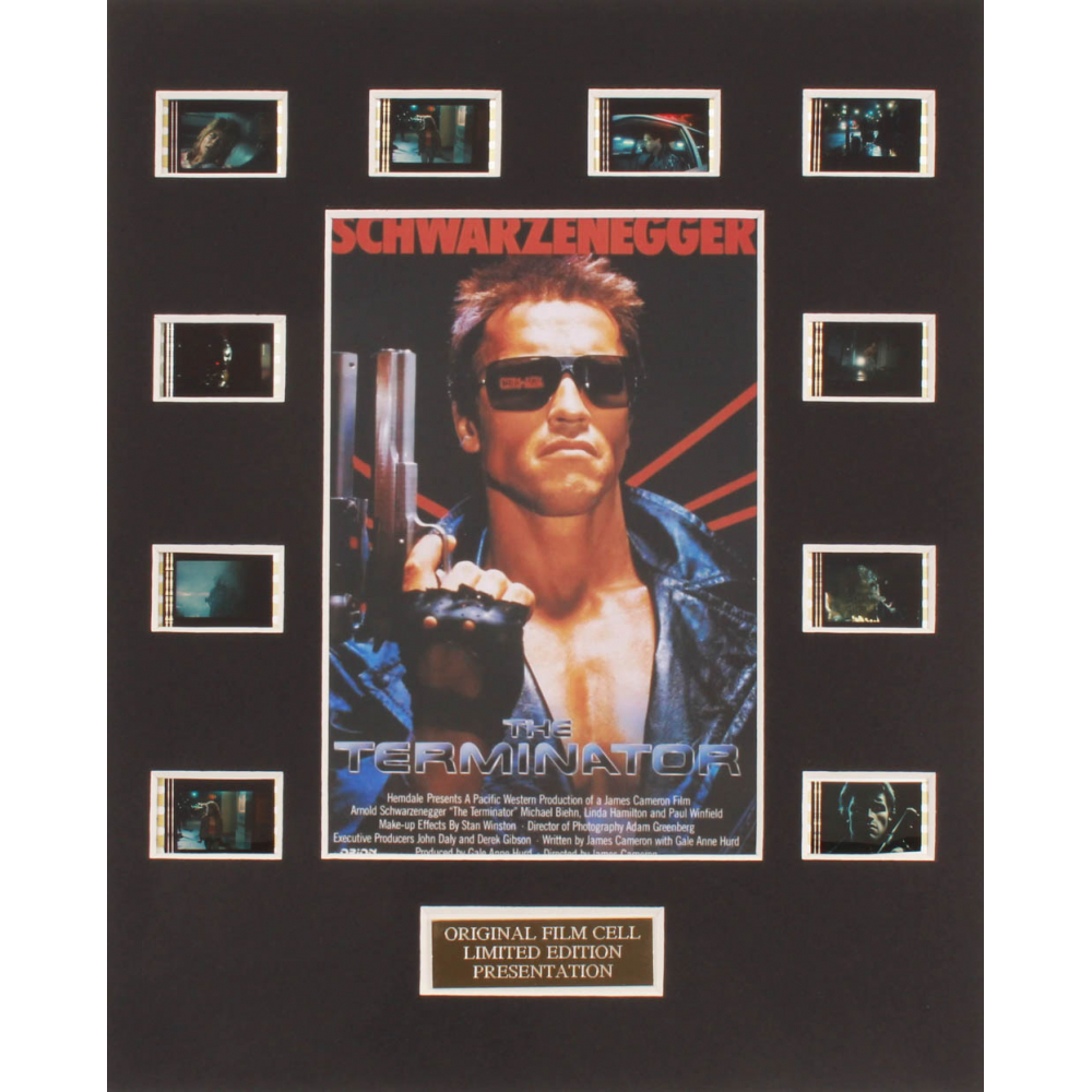 "The Terminator" LE 8x10 Custom Matted Original Film / Movie Cell ...