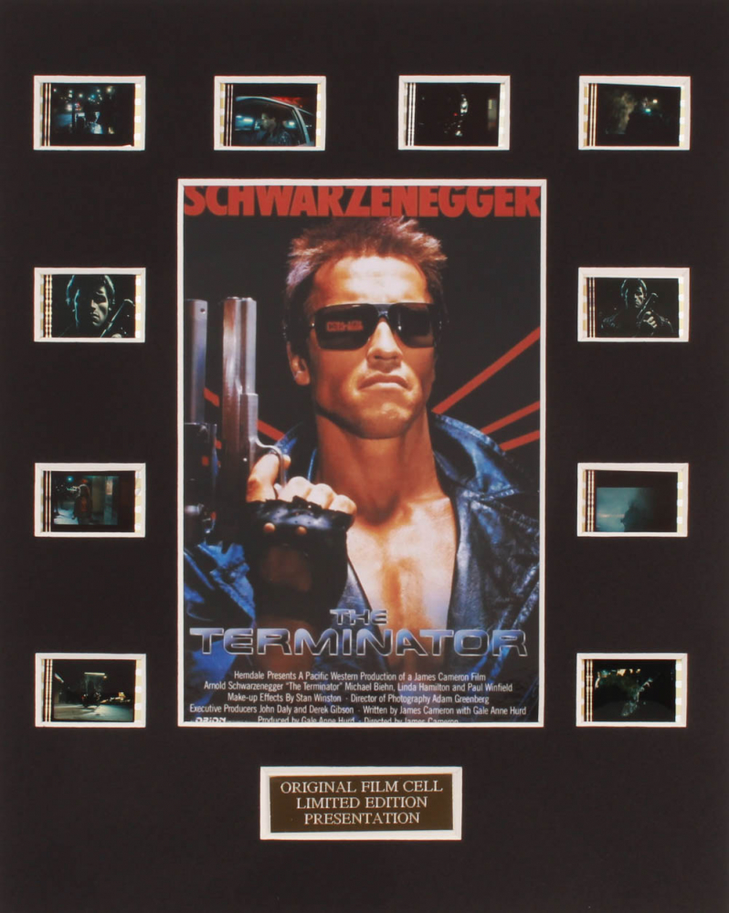 "The Terminator" LE 8x10 Custom Matted Original Film / Movie Cell ...