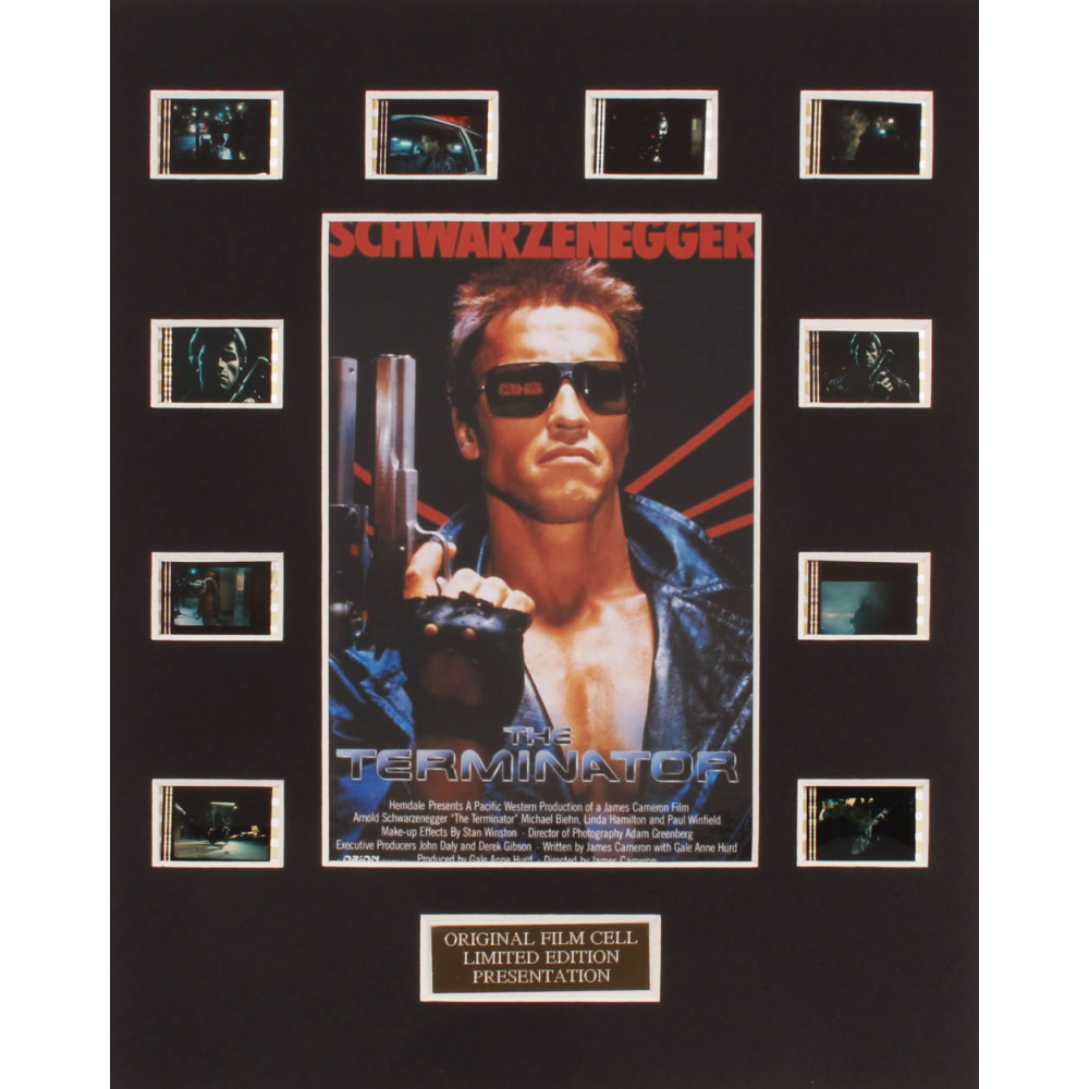 "The Terminator" LE 8x10 Custom Matted Original Film / Movie Cell ...