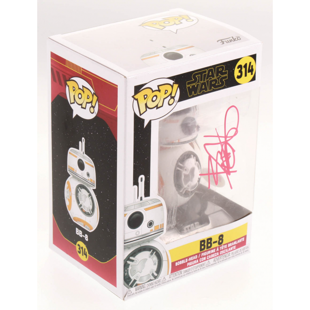 Ben Schwartz Signed "BB-8" Star Wars #314 Funko Pop! Vinyl Figure (PSA ...