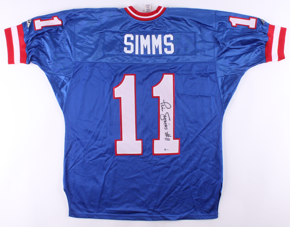 Phil Simms Signed New York Giants Jersey (Beckett COA) | Pristine Auction
