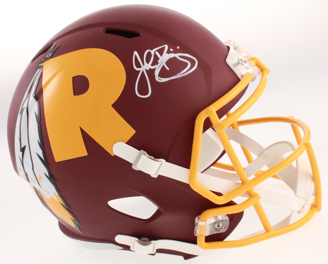 John Riggins Signed Washington Redskins AMP Alternate Speed Full-Size ...