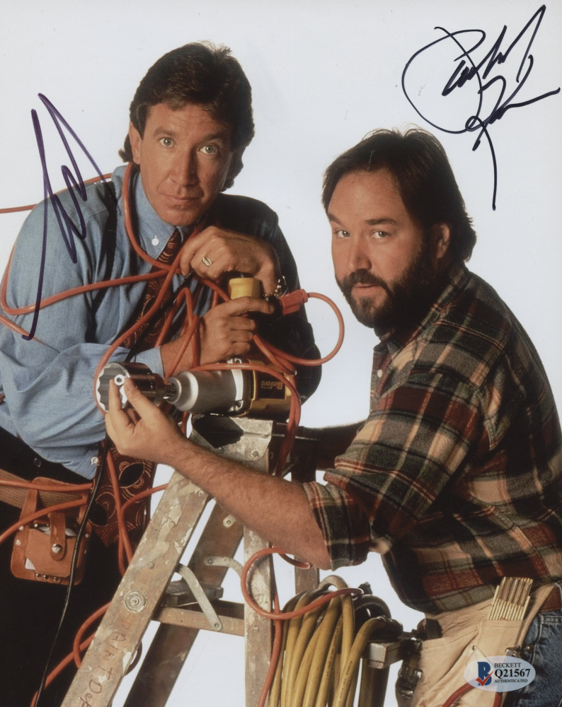 Tim Allen & Richard Karn Signed "Home Improvement" 8x10 Photo (Beckett ...