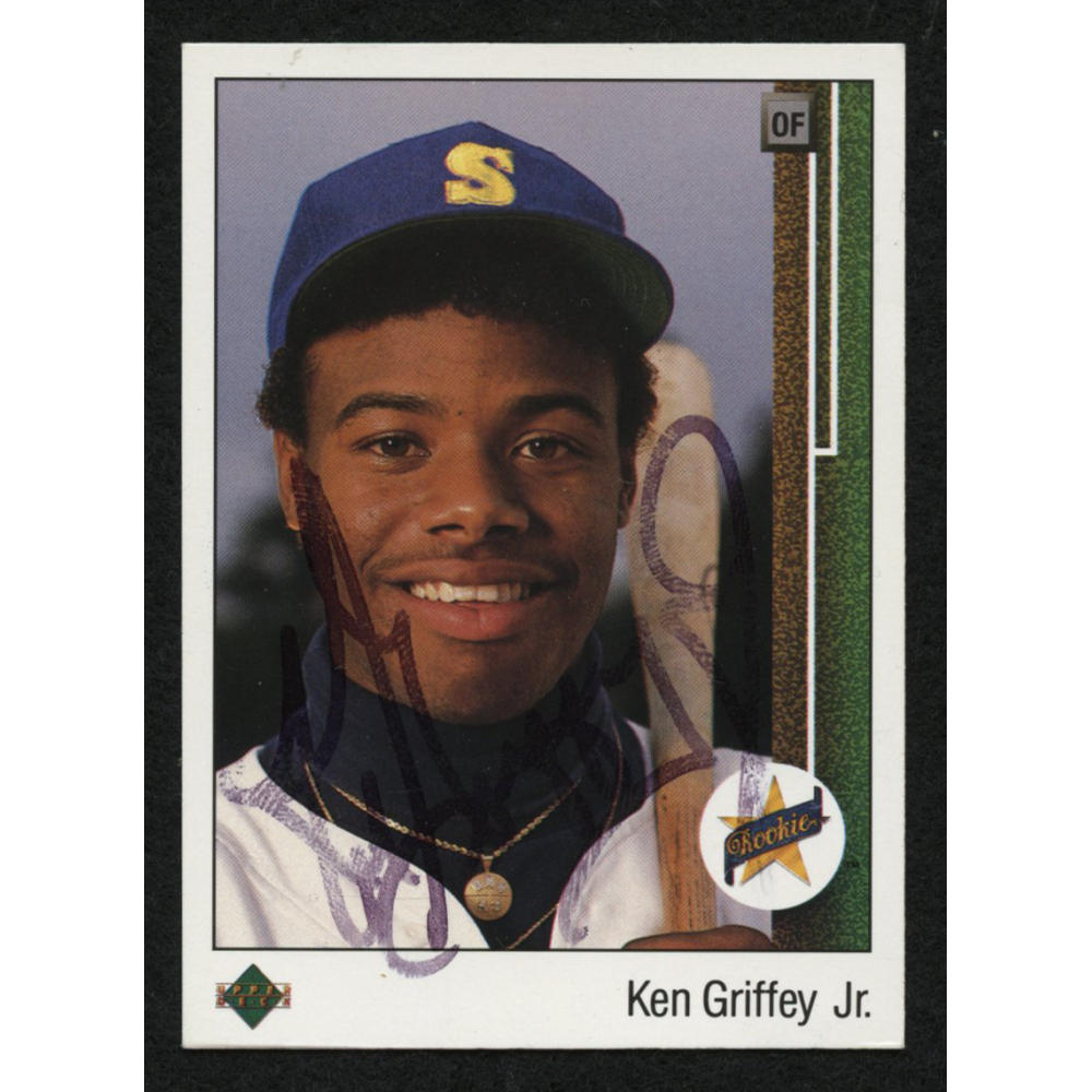 Ken Griffey Jr. Signed 1989 Upper Deck #1 RC (JSA) | Pristine Auction
