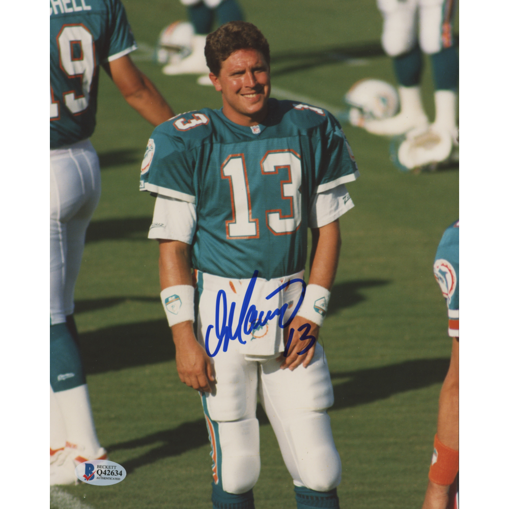 Dan Marino Signed Miami Dolphins 8x10 Photo (Beckett COA) | Pristine ...