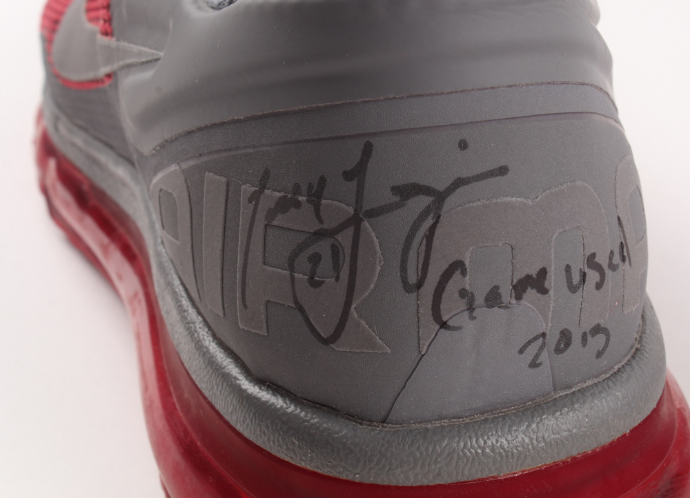 Todd Frazier Signed Pair of (2) Game-Used Nike Baseball Shoes Inscribed ...