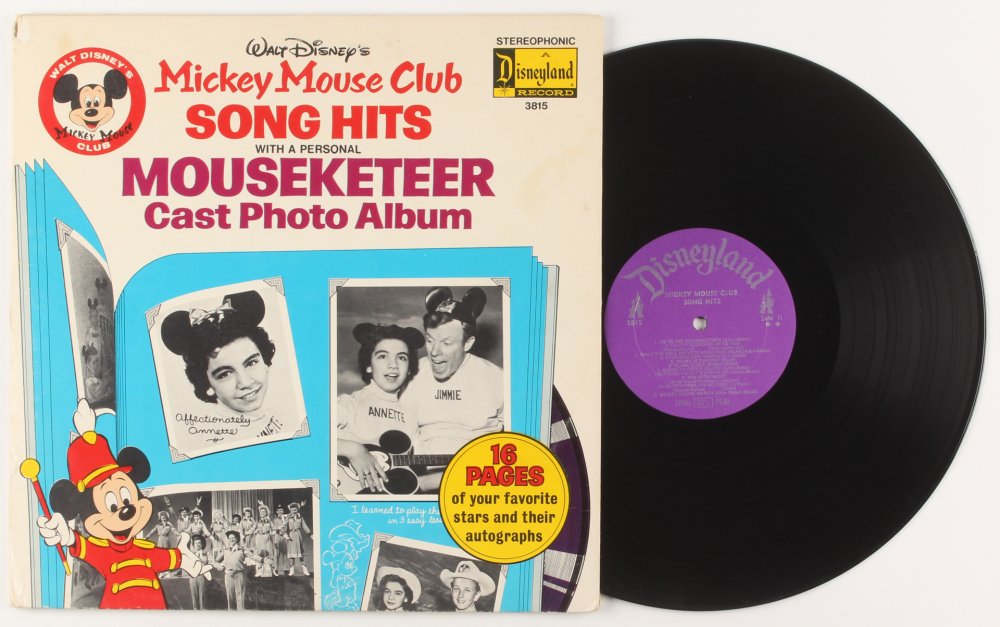 Vintage 1975 Walt Disney's "Mickey Mouse Club" Vinyl Record | Pristine ...