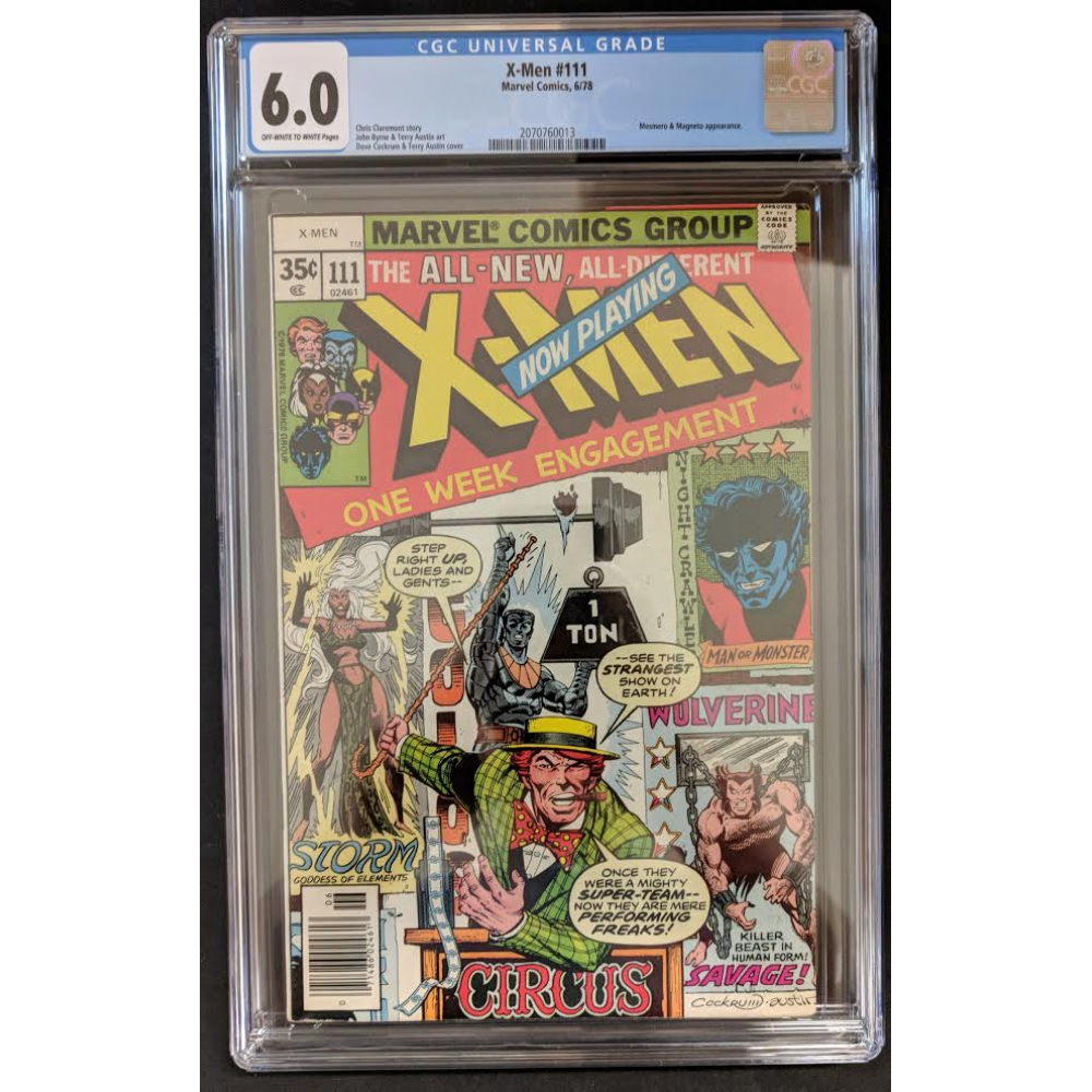 1978 "Uncanny X-Men" #111 Marvel Comic Book (CGC 6.0) | Pristine Auction