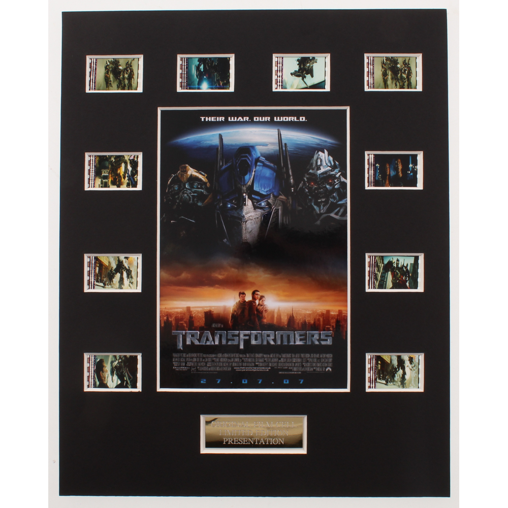 "Transformers" LE 8x10 Custom Matted Original Film / Movie Cell Display ...