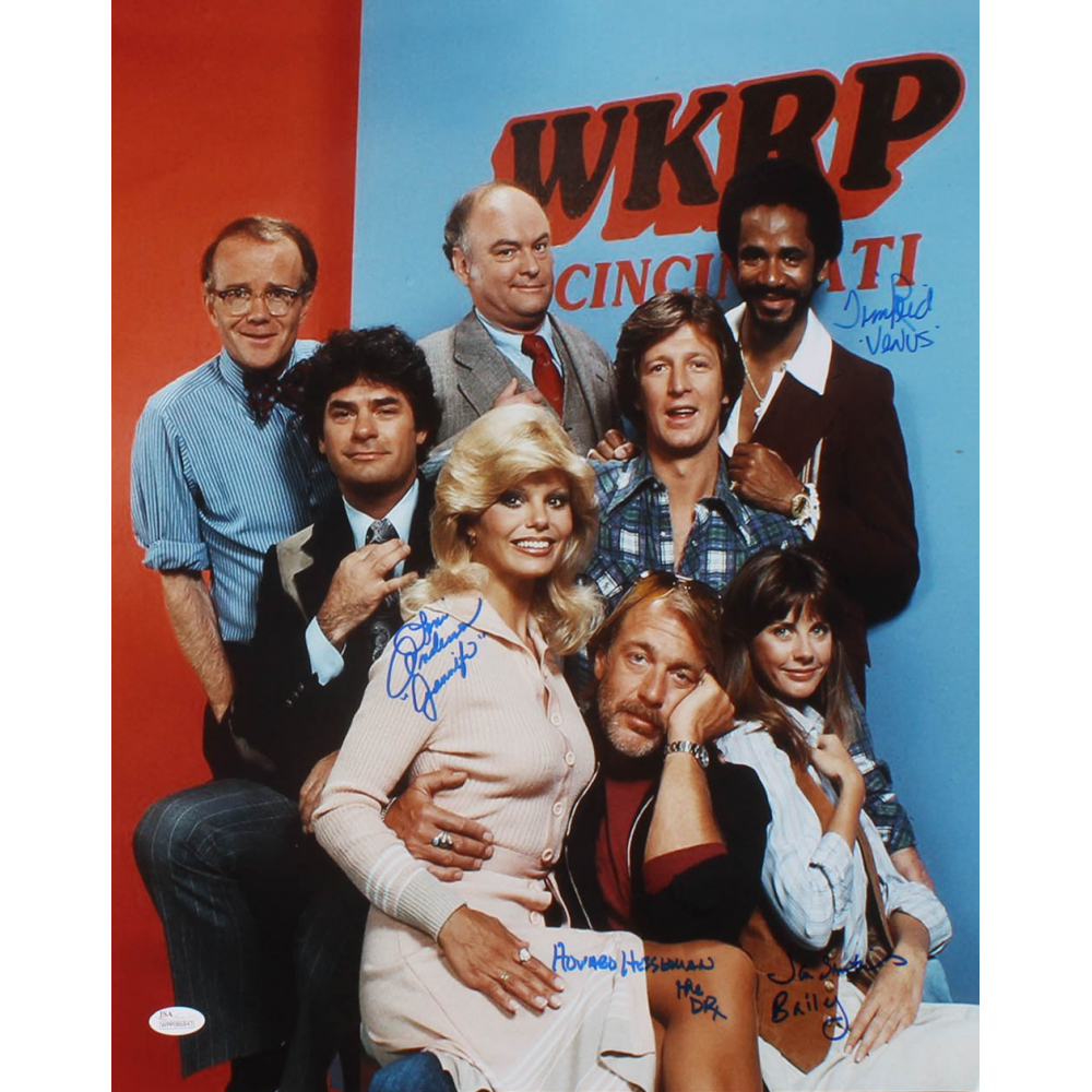 "WKRP in Cincinnati" 16x20 Photo Cast-Signed by (4) with Loni Anderson ...
