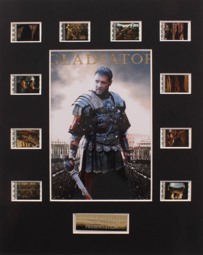 "Gladiator" LE 8x10 Custom Matted Original Film / Movie Cell Display ...