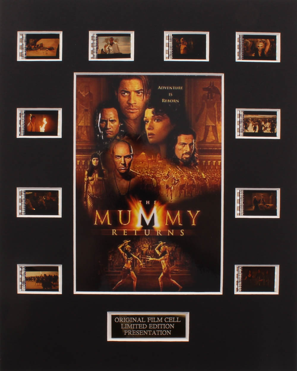 "The Mummy Returns" LE 8x10 Custom Matted Original Film / Movie Cell ...