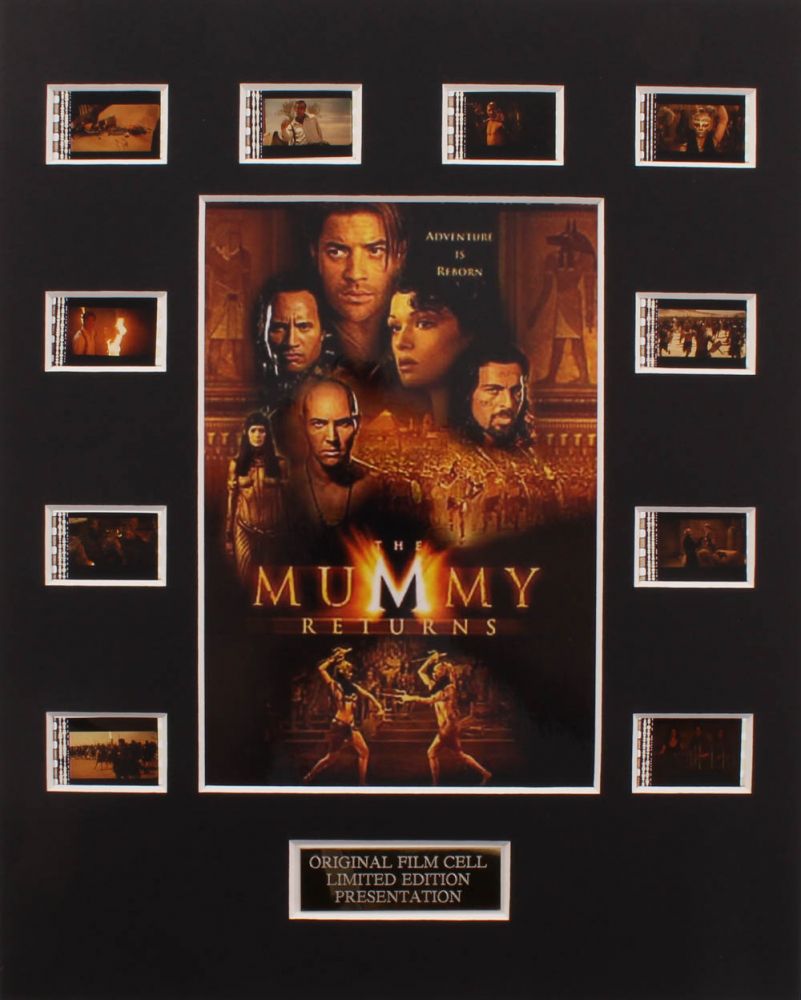 "The Mummy Returns" LE 8x10 Custom Matted Original Film / Movie Cell ...