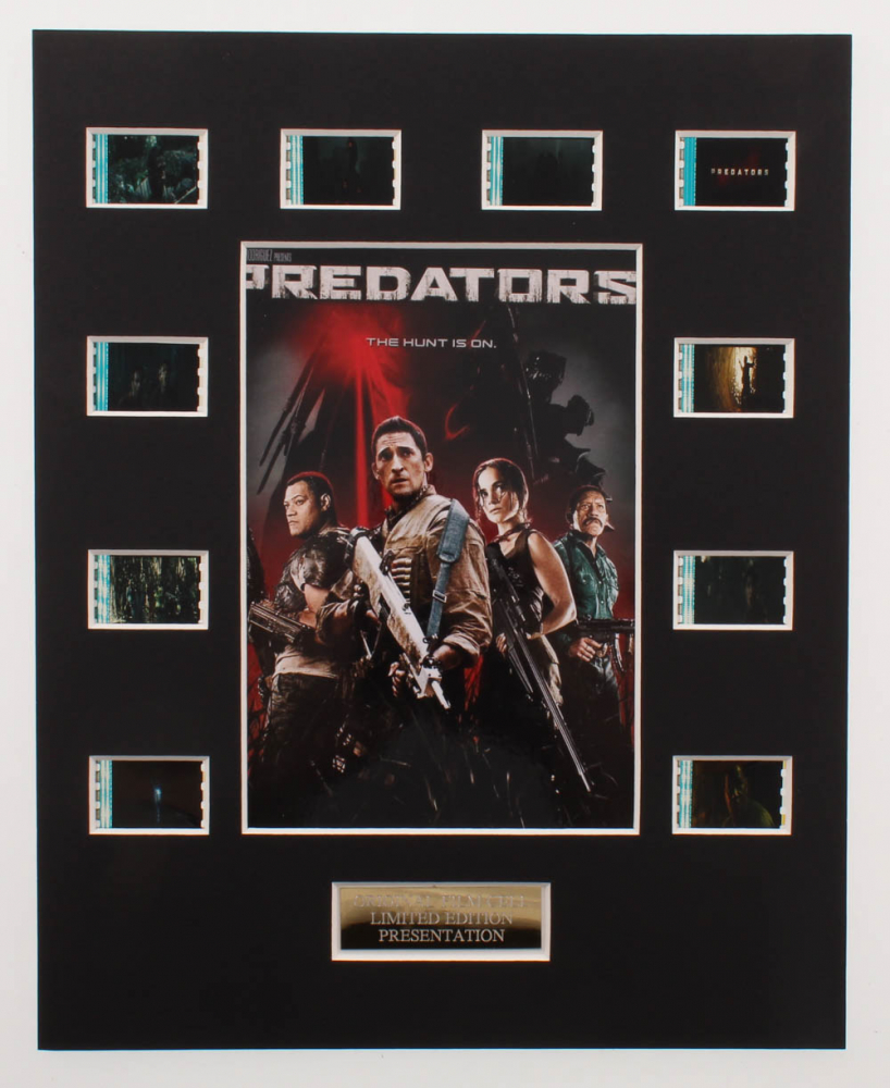 "Predators" LE 8x10 Custom Matted Original Film / Movie Cell Display ...