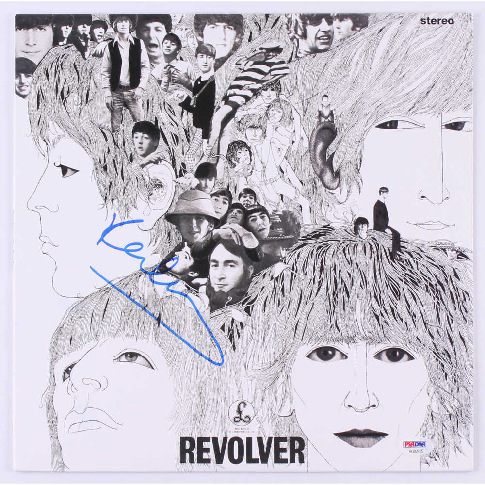 Paul McCartney Signed The Beatles "Revolver" Vinyl Record Album (PSA ...